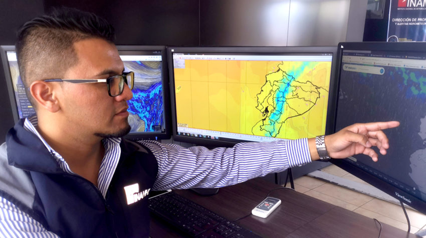 Esta es la tecnología metereológica que usa el Inamhi para pronosticar ...