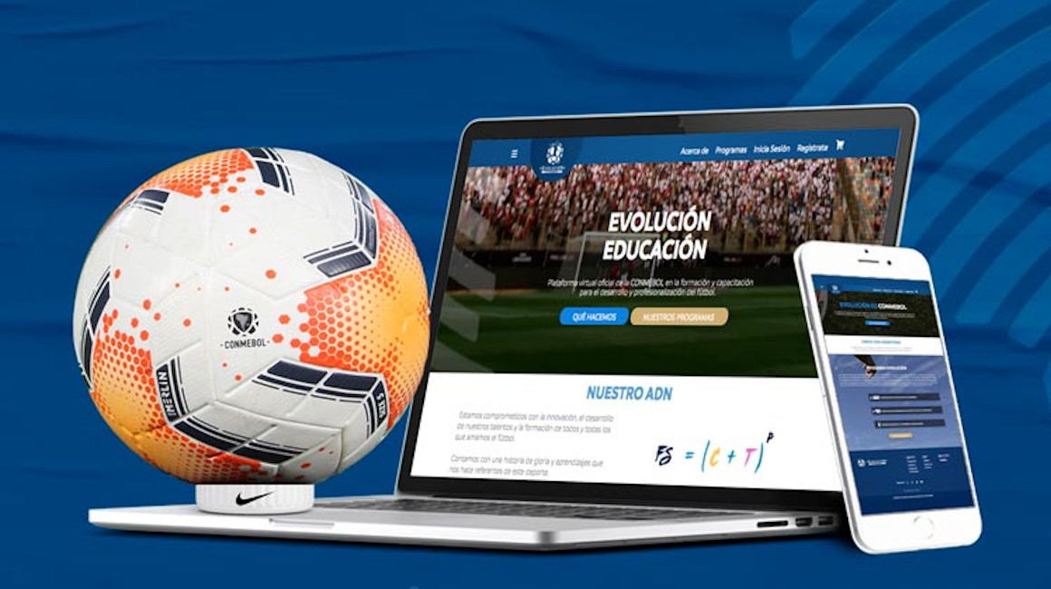 Conmebol lanza ‘Evolución Educación', una nueva plataforma digital