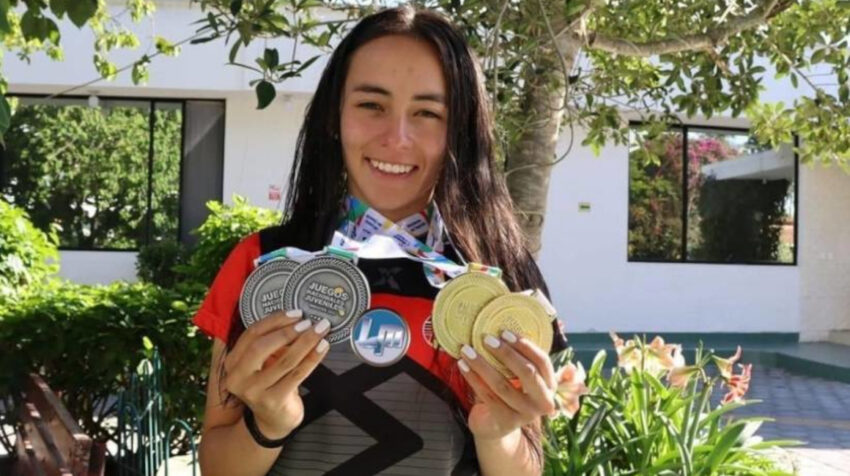 Ana Vivar, la campeona nacional que no quería subirse a una bicicleta