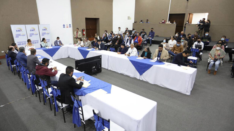 Así serán las papeletas de las elecciones seccionales de 2023