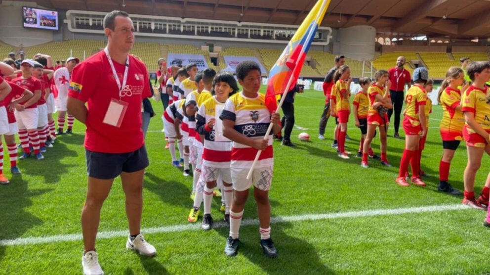 Selección ecuatoriana Sub 12 de rugby disputó la copa de Mónaco