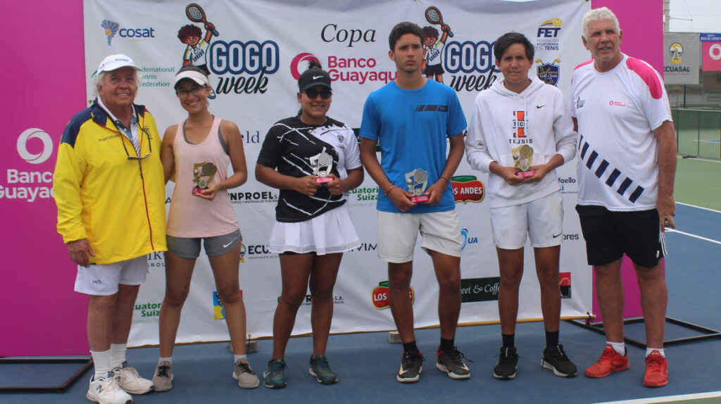 Más de 200 tenistas compitieron en el Gogo Week de Andrés Gómez