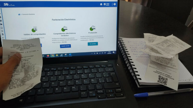 Nueve de cada 10 facturas emitidas en Ecuador son electrónicas