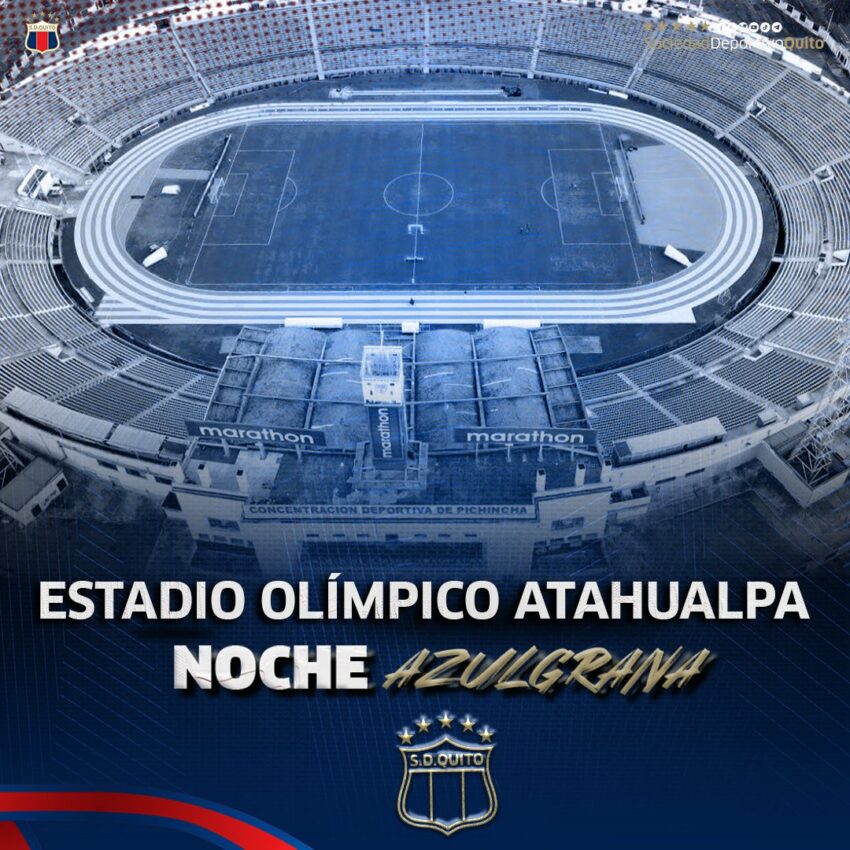 Precios de entradas de la Noche Azulgrana: Dep. Quito vs. Liga