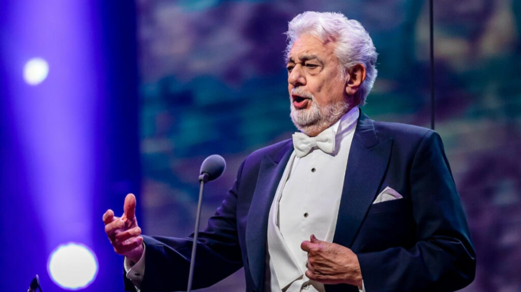Plácido Domingo, en concierto en el Guayaquil Country Club