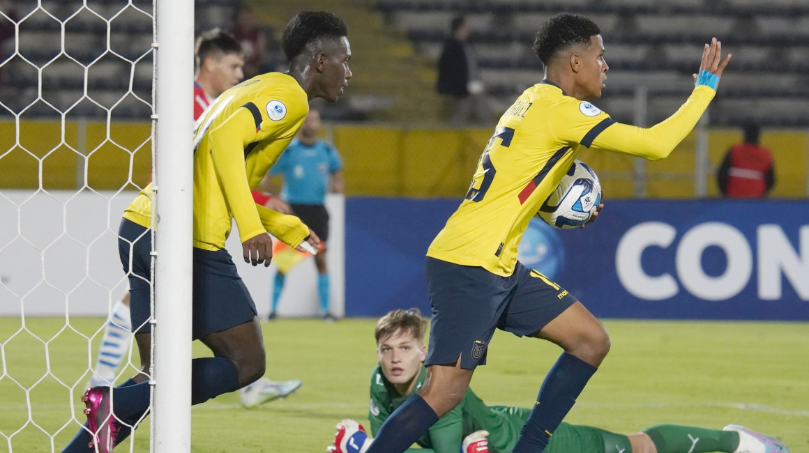 Ecuador remonta y le gana a Paraguay en el Sudamericano Sub 17