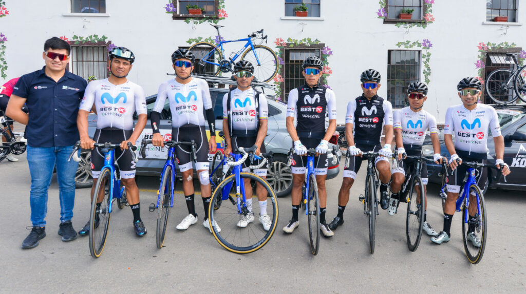 Suesca y Huera escalan en la general de la Vuelta a Colombia