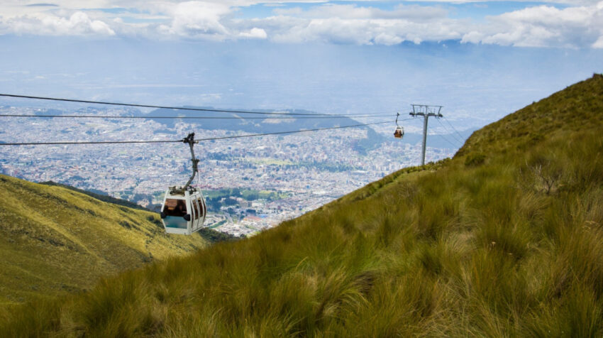 Teleférico de Quito vuelve a funcionar el 9 de septiembre