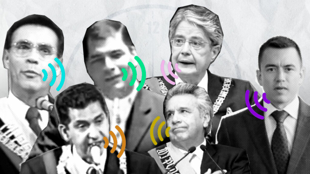 De Mahuad a Noboa; las ideas centrales en 25 años de discursos de posesión