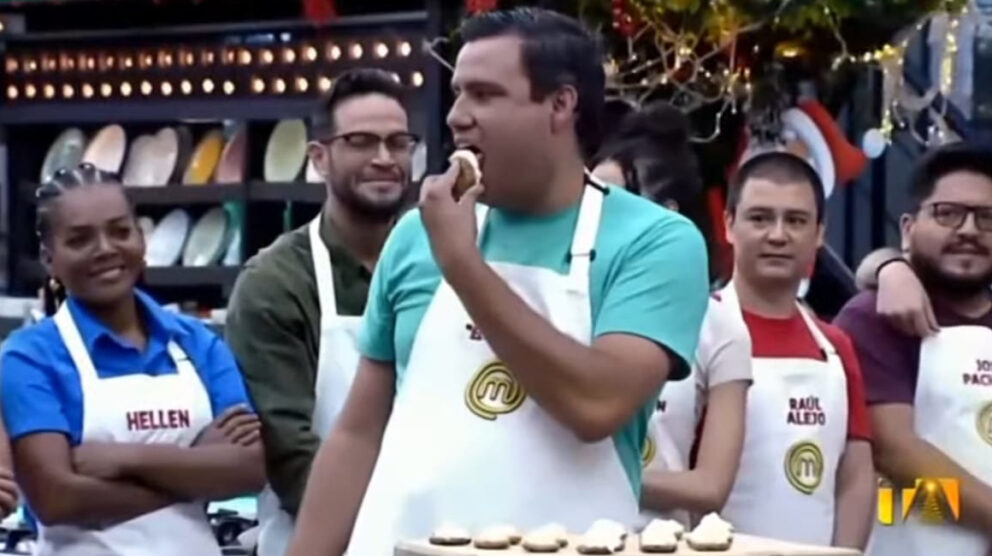 Sergio 'El Heladero', sexto eliminado de MasterChef Celebrity Ecuador