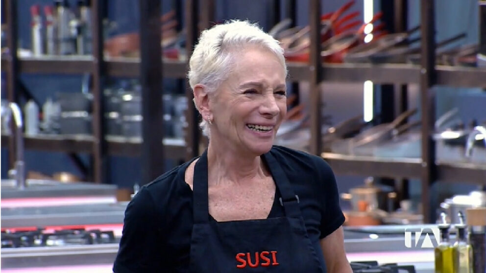 Susi Hidalgo, eliminada de MasterChef Celebrity Ecuador