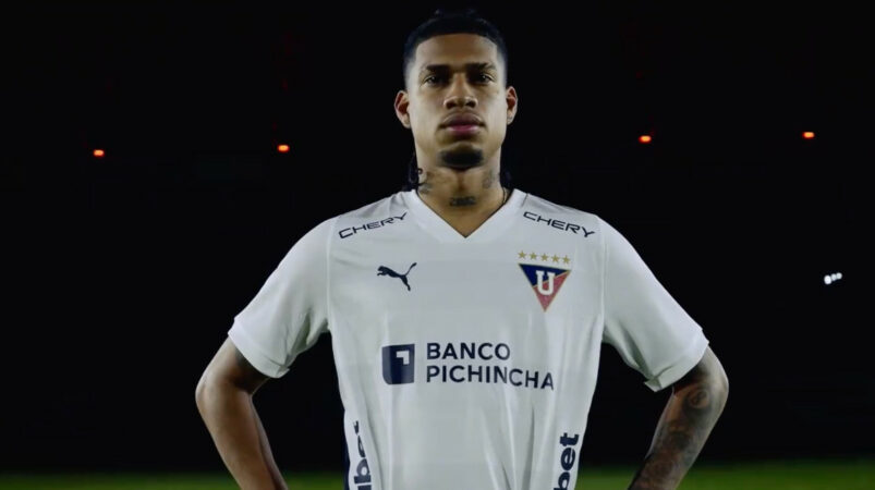 Oficial: Marco Angulo es presentado como nuevo refuerzo de Liga de Quito