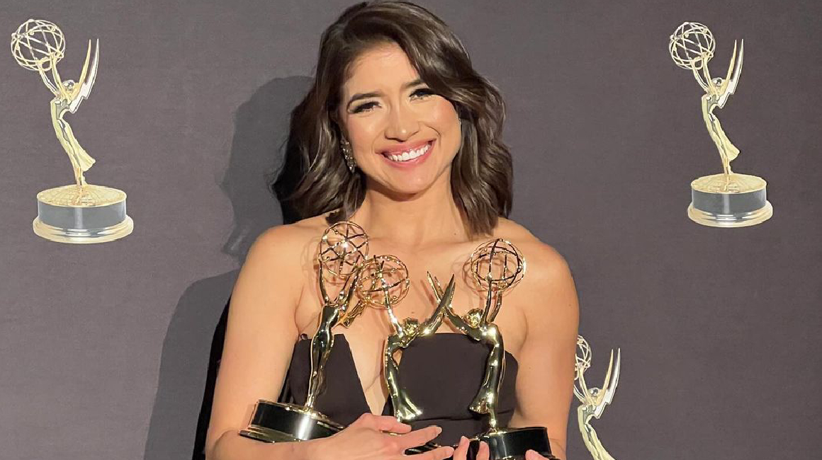 La periodista ecuatoriana Dayanna Monroy gana tres premios Emmy TV